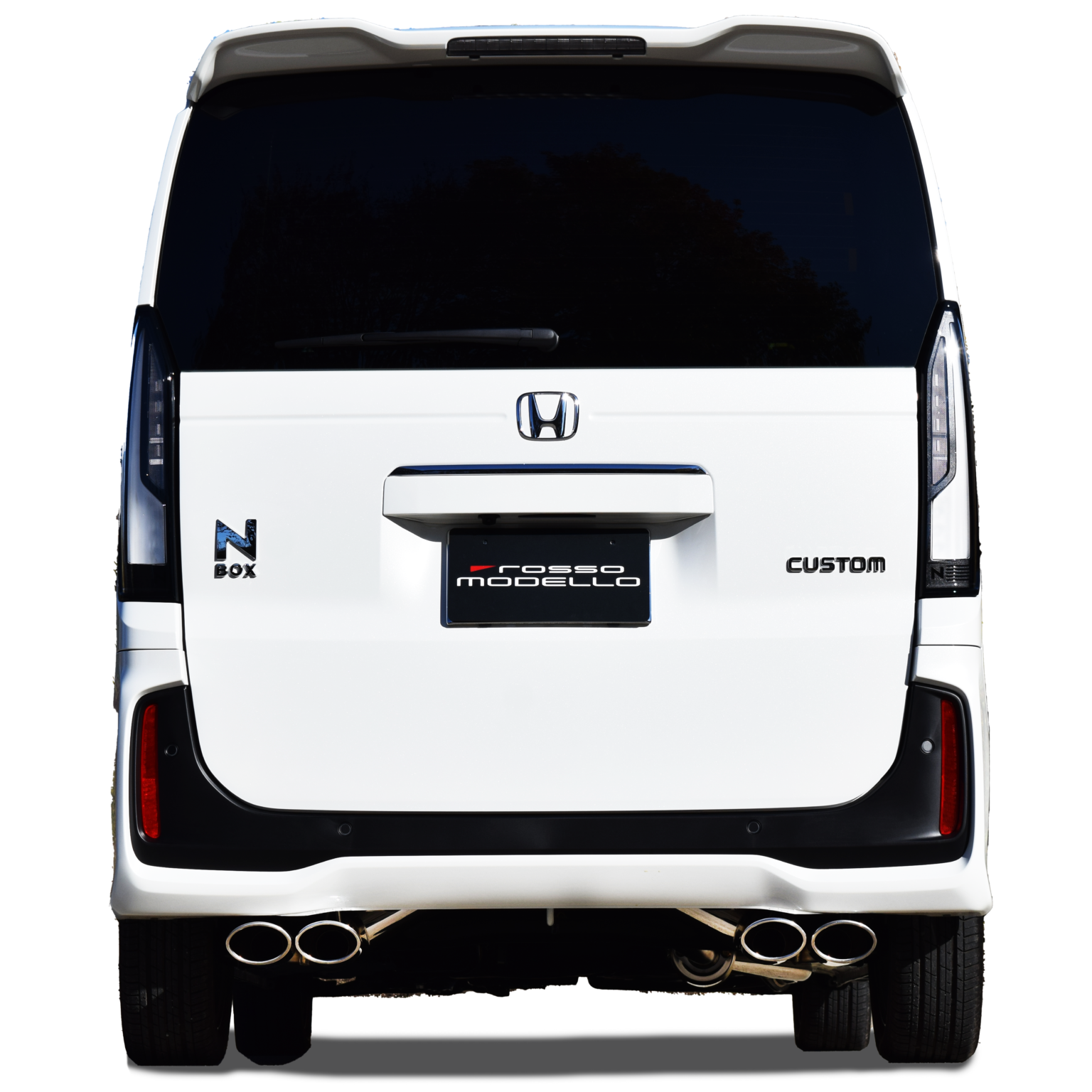 JF5 新型N-BOXカスタム ターボ 2WD用 DUALIST EX-Four – ロッソモデロ スポーツマフラー